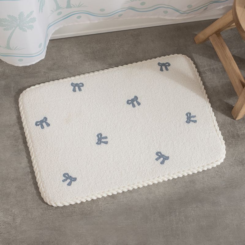 Alfombra de Baño Memory Foam Moñitos Blue - Arredo