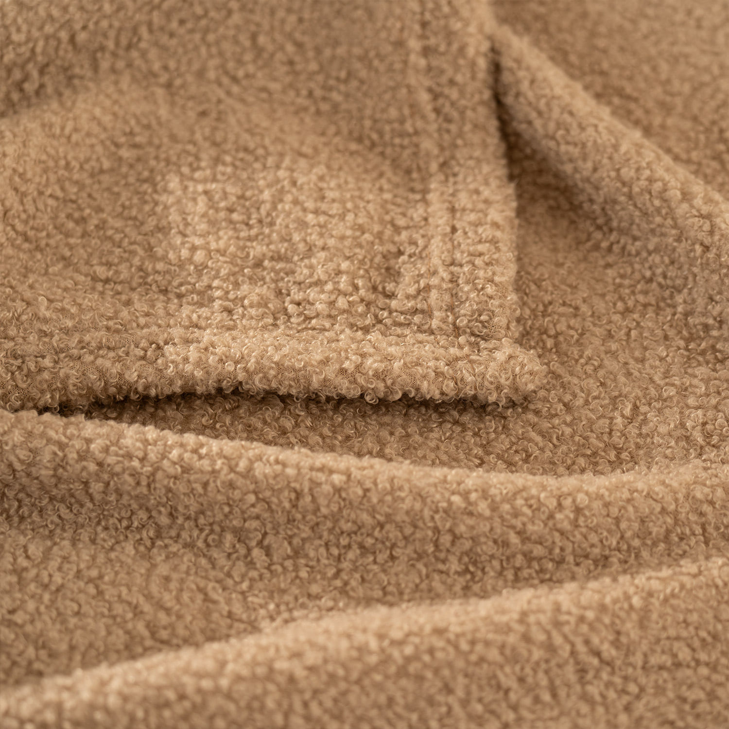 Manta Teddy Fleece Marrón Claro de 130 x 180 cm. - Arredo